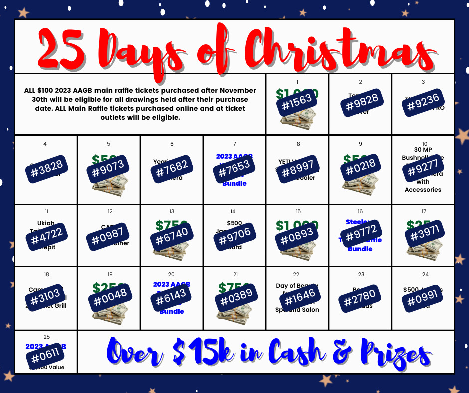 25 Days Of Christmas All American Grand Bash
